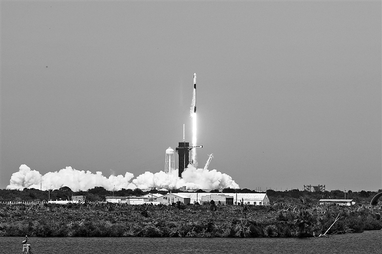 Spacex Launches Astronauts On Historic Mission